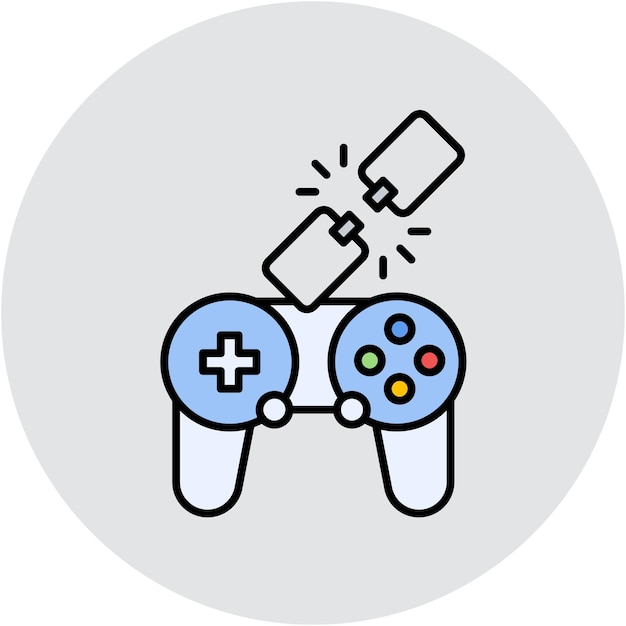 Premium Vector | Game Disconnect Vector Illustration Style Premium Vector | Game Disconnect Vector Illustration Style