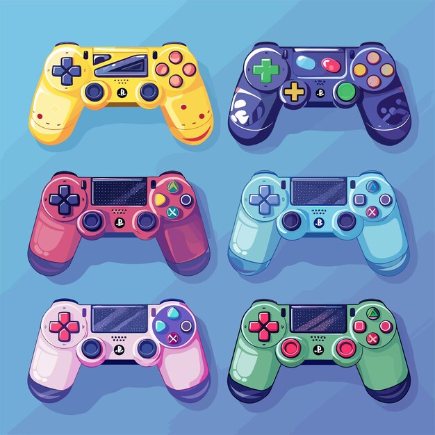 Gamepad controller icons set Gamepad joystick vector icons Gamepad ... Gamepad controller icons set Gamepad joystick vector icons Gamepad ...