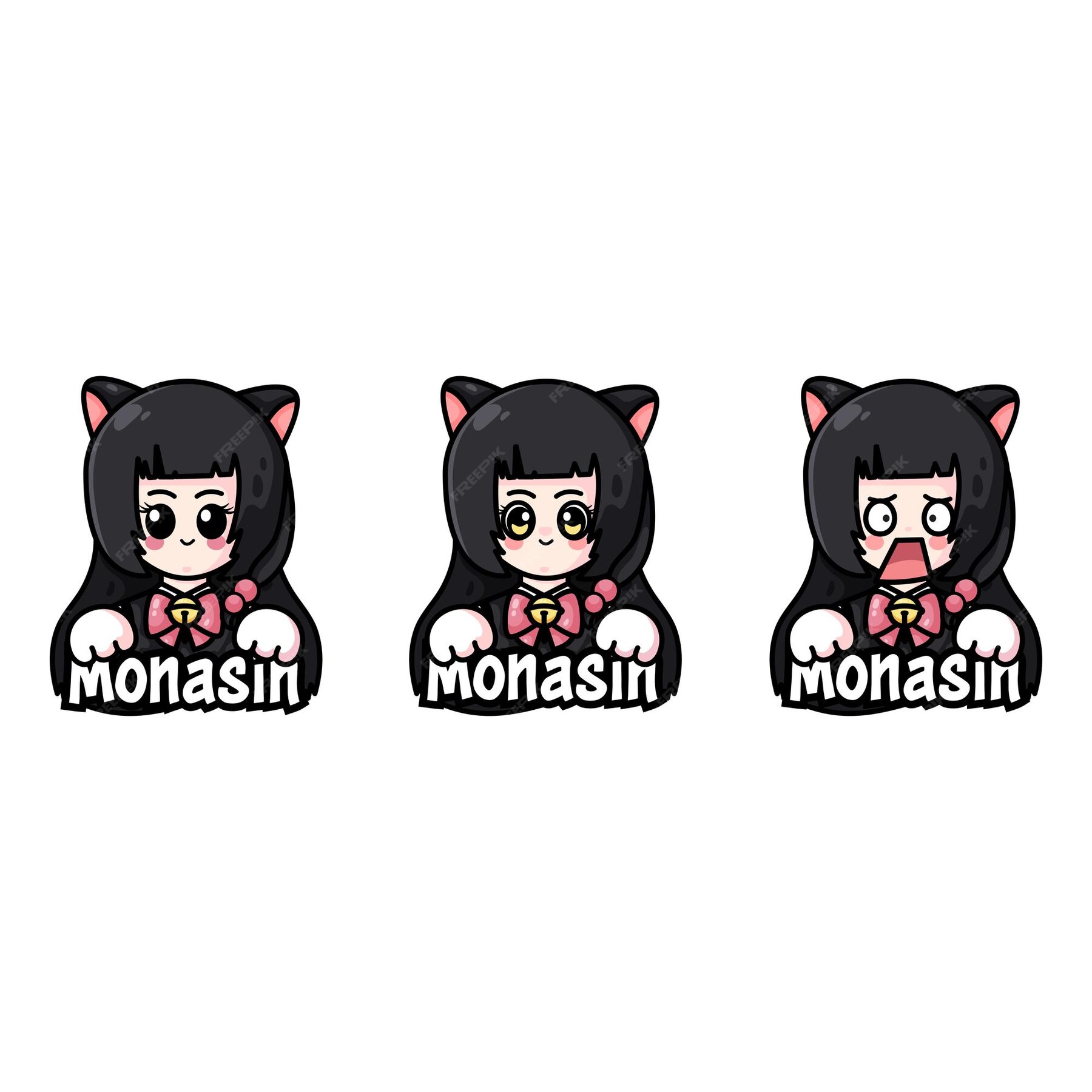 Premium Vector Gamer Girl Mascot Gaming Esport Logo Template