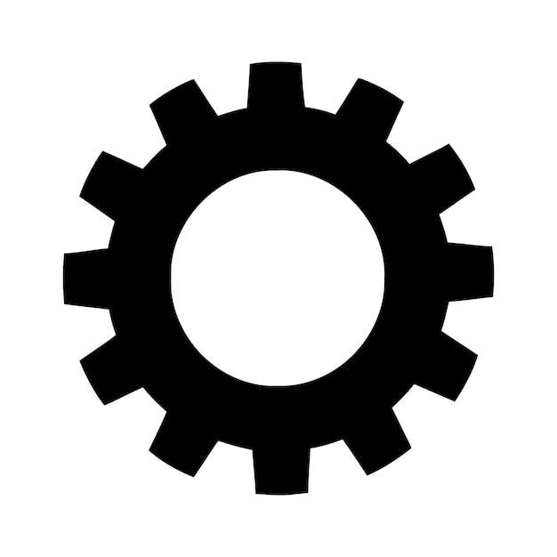 Gear setting icon | Premium AI-generated vector Gear setting icon | Premium AI-generated vector