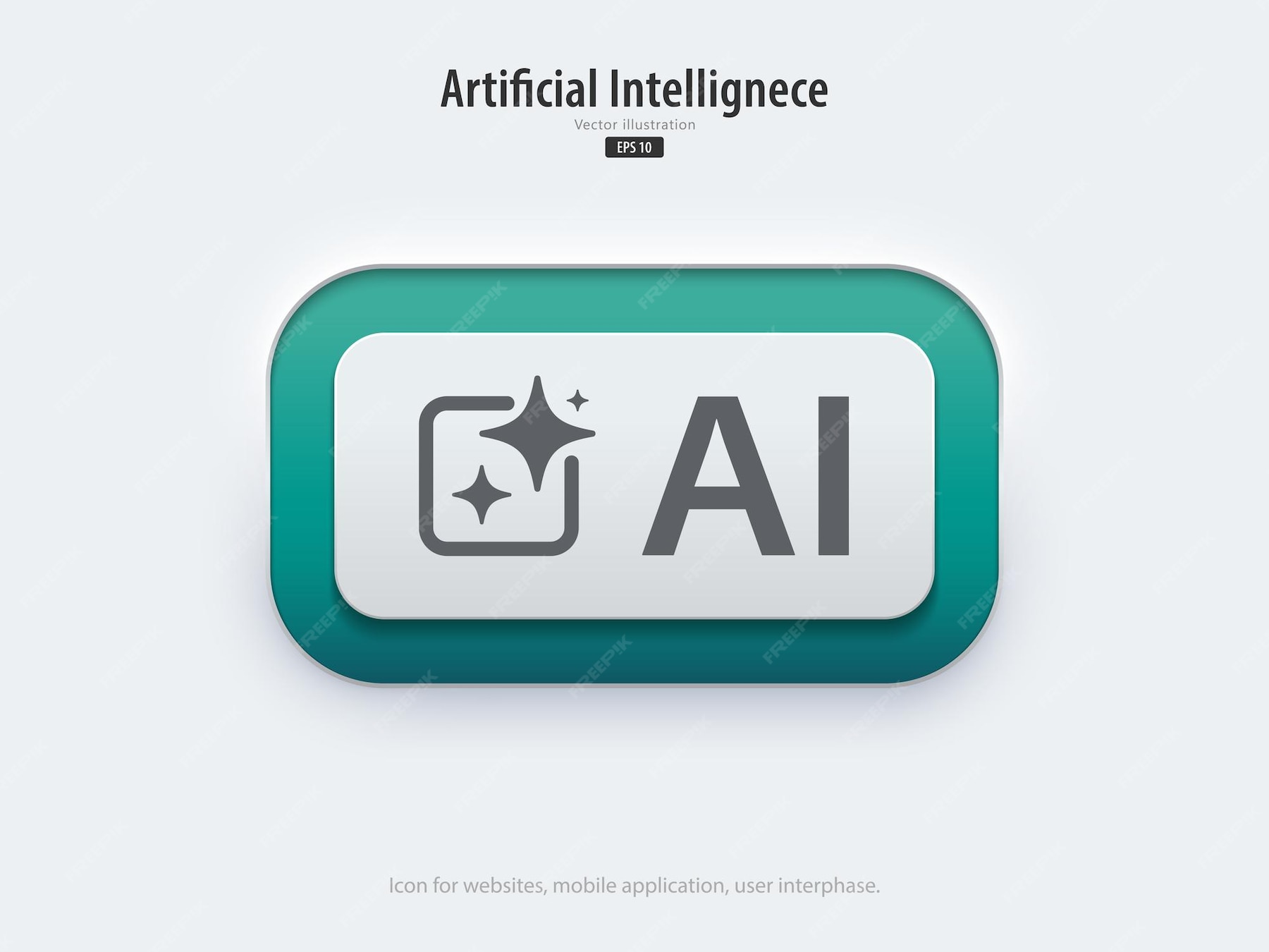 Premium Vector | Generate AI button user interface A set of active and inactive buttons have ...