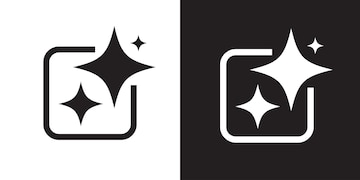 Premium Vector | Generate AI icon Ai stars flat icon Artificial ...