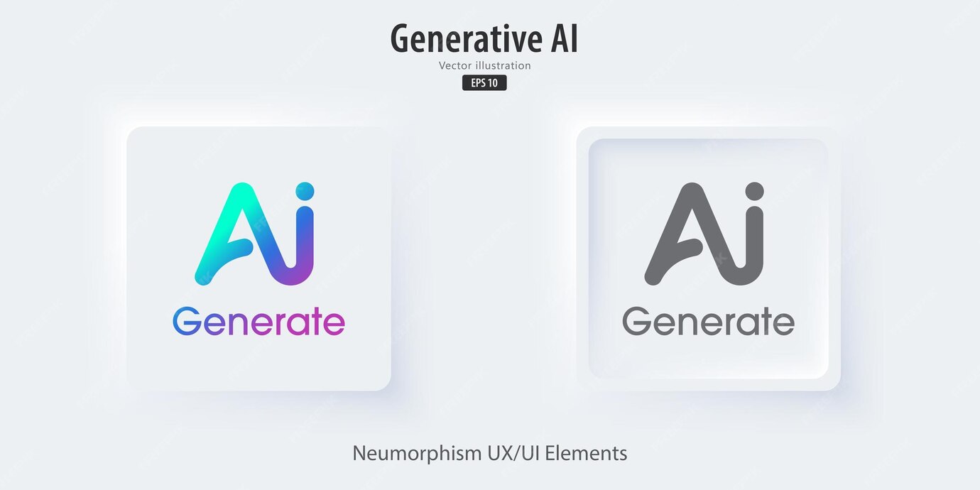 Premium Vector | Generate AI icon A set of 3D buttons active and inactive with icon symbols ...