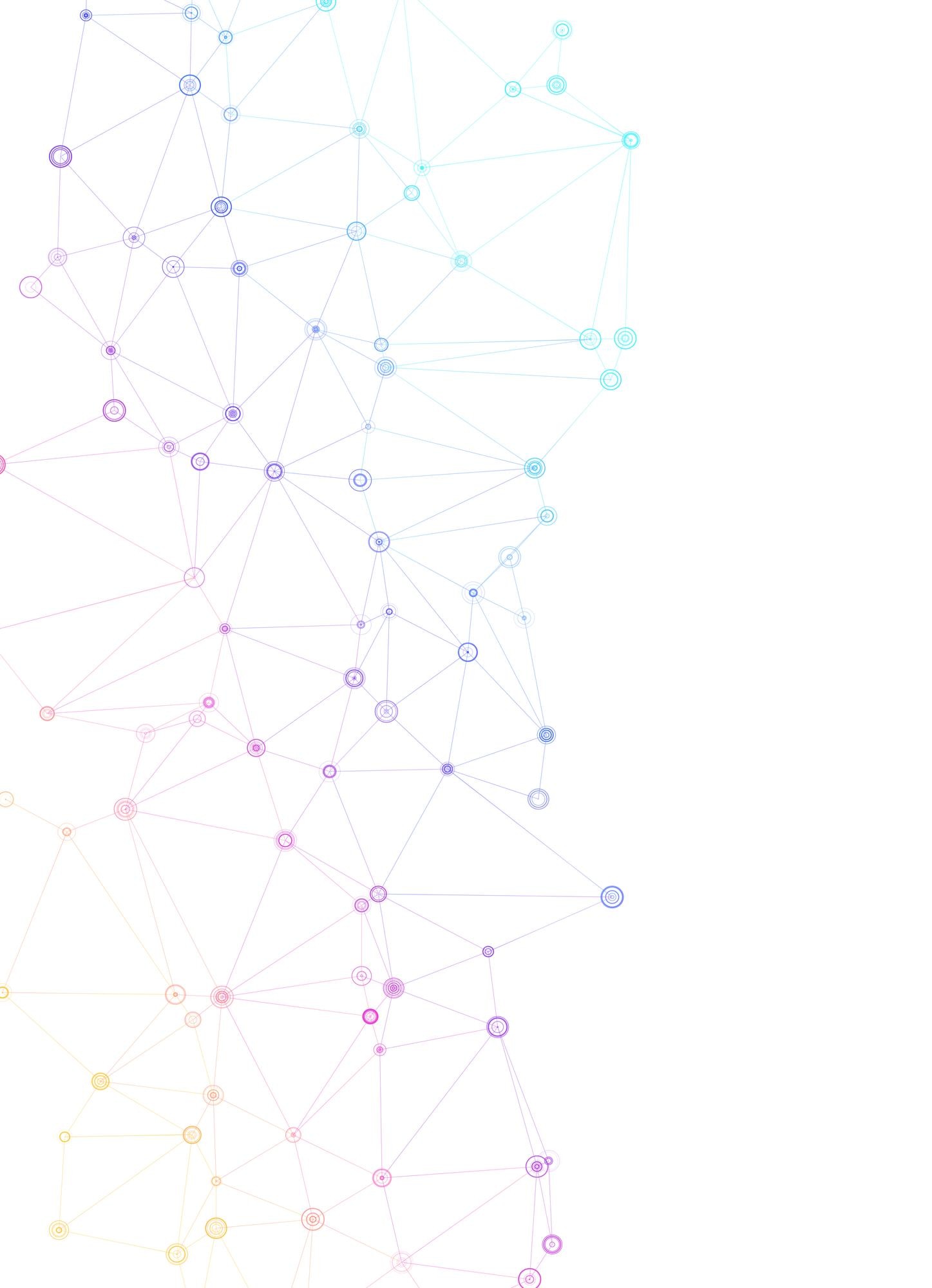 Premium Vector Geometric Abstract Background With Connected Dots And Lines Molecular Structure