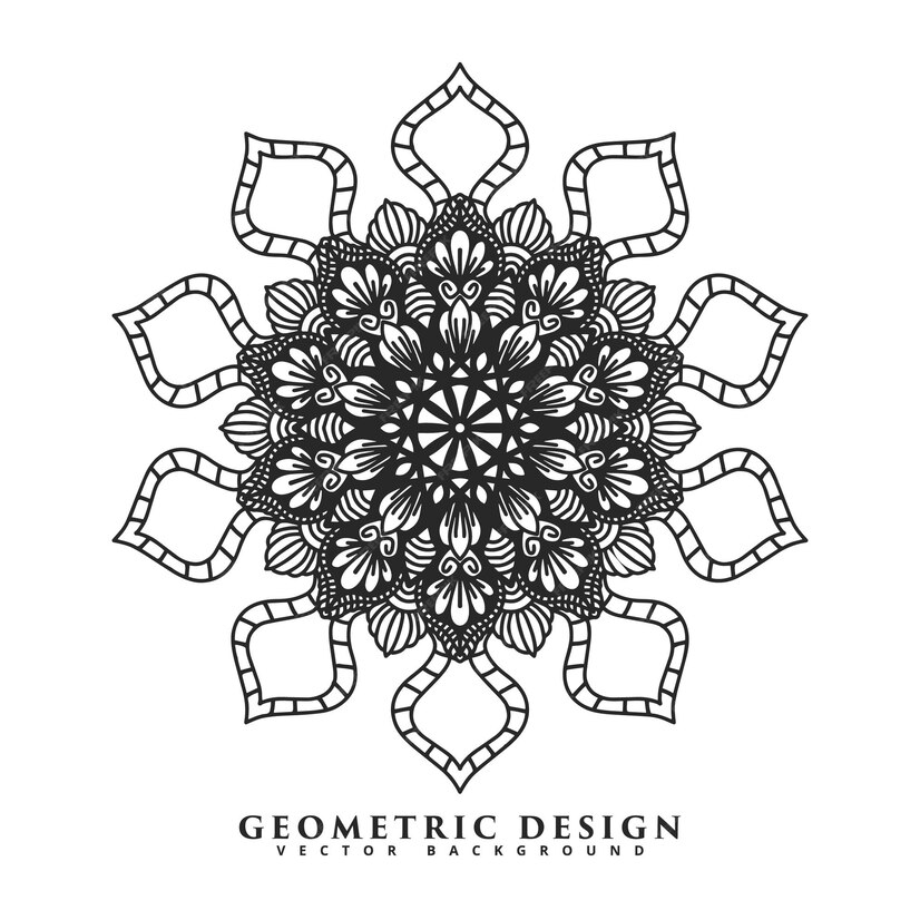 Premium Vector Geometric Abstract Pattern Background