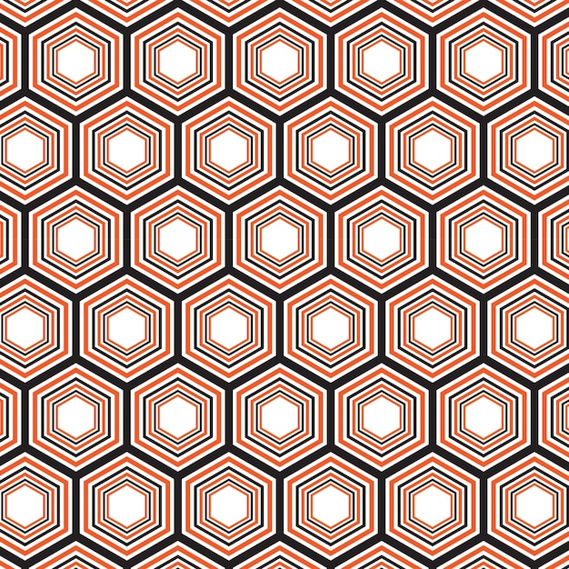 Premium Vector | Geometric hexagon seamless pattern vector background Premium Vector | Geometric hexagon seamless pattern vector background