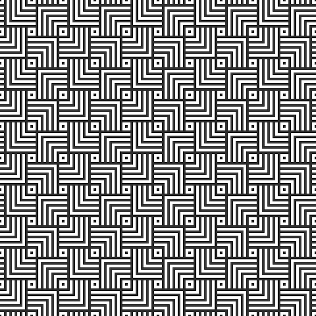 Premium Vector | Geometric Maze Seamless Pattern Monochrome Background ... Premium Vector | Geometric Maze Seamless Pattern Monochrome Background ...