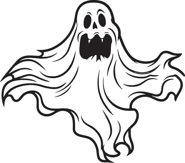 Premium Vector Ghostly Legends Halloween Stories Of The Paranormal