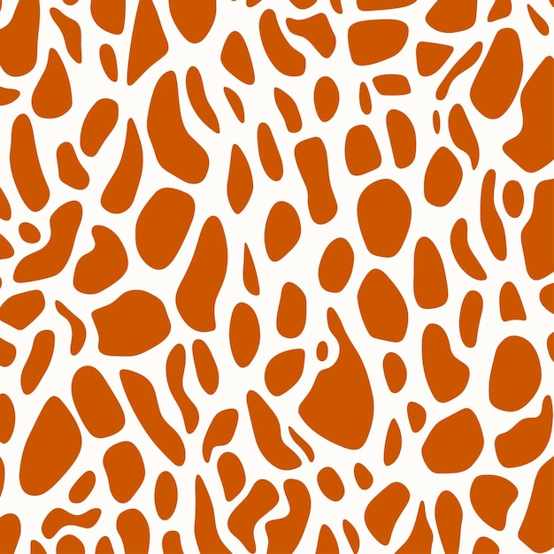 Premium Vector | Giraffe print pattern Premium Vector | Giraffe print pattern