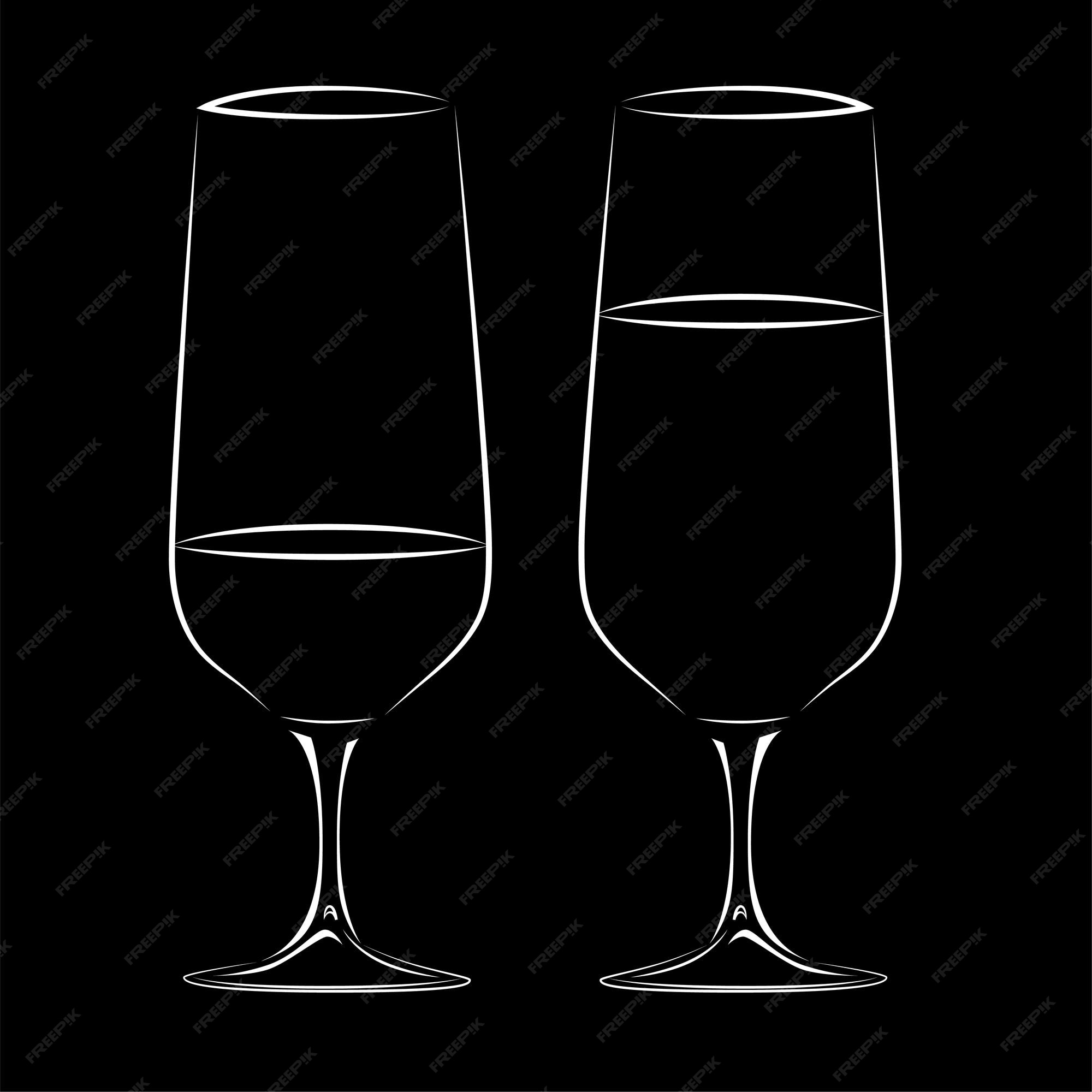 Premium Vector Glass