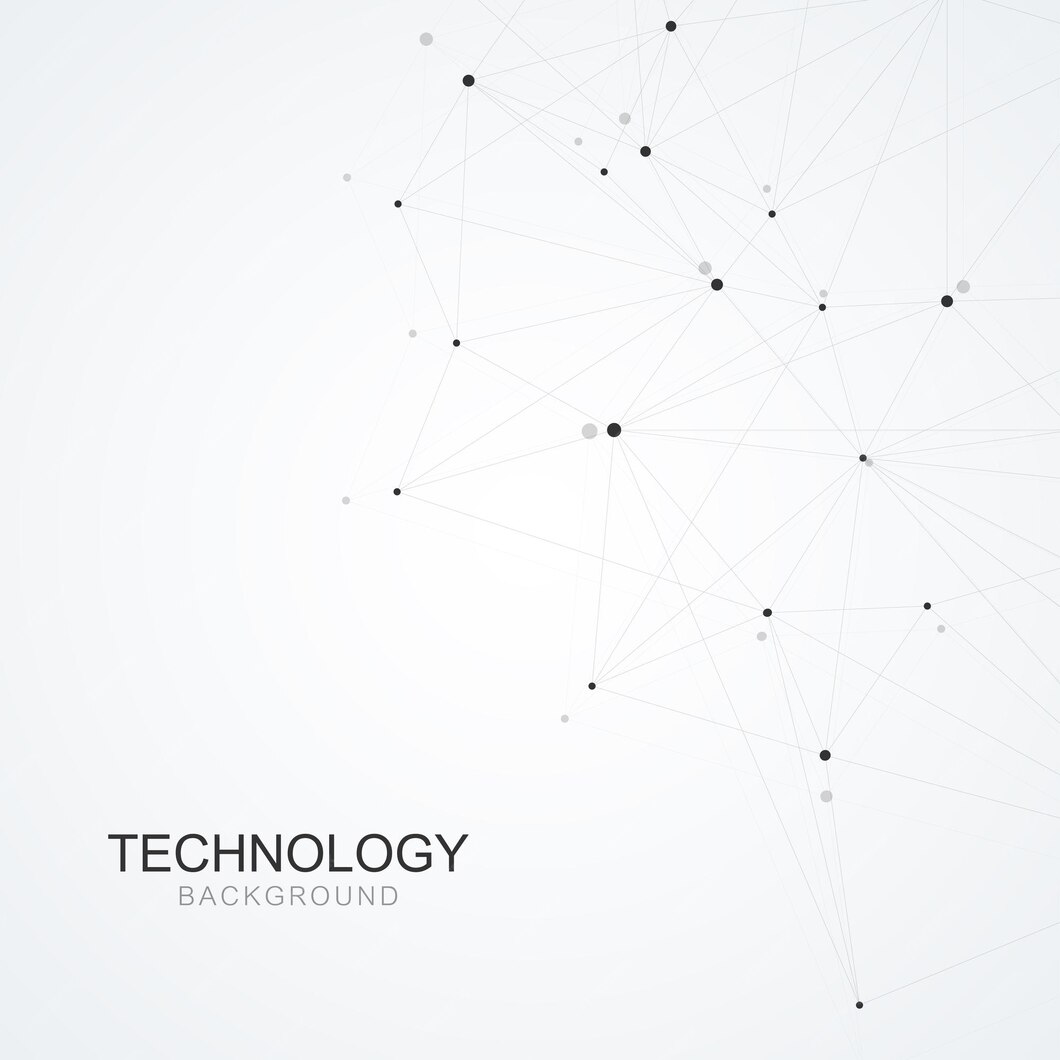 Premium Vector Global Network Connections With Points And Lines Internet Connection