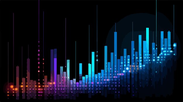 Glowing Mesh Falling Acceleration Bar Chart with Spa | Premium AI ... Glowing Mesh Falling Acceleration Bar Chart with Spa | Premium AI ...