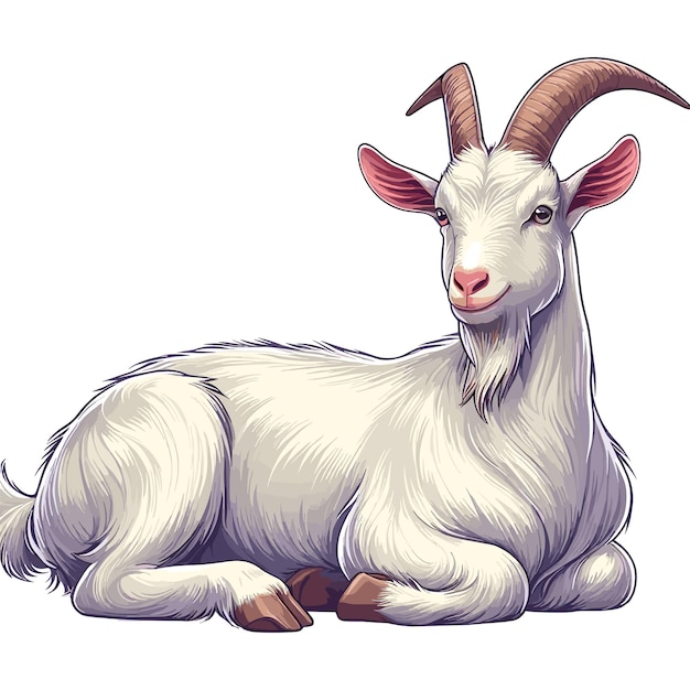 Premium Vector | Goat Vector Cartoon illustration Premium Vector | Goat Vector Cartoon illustration