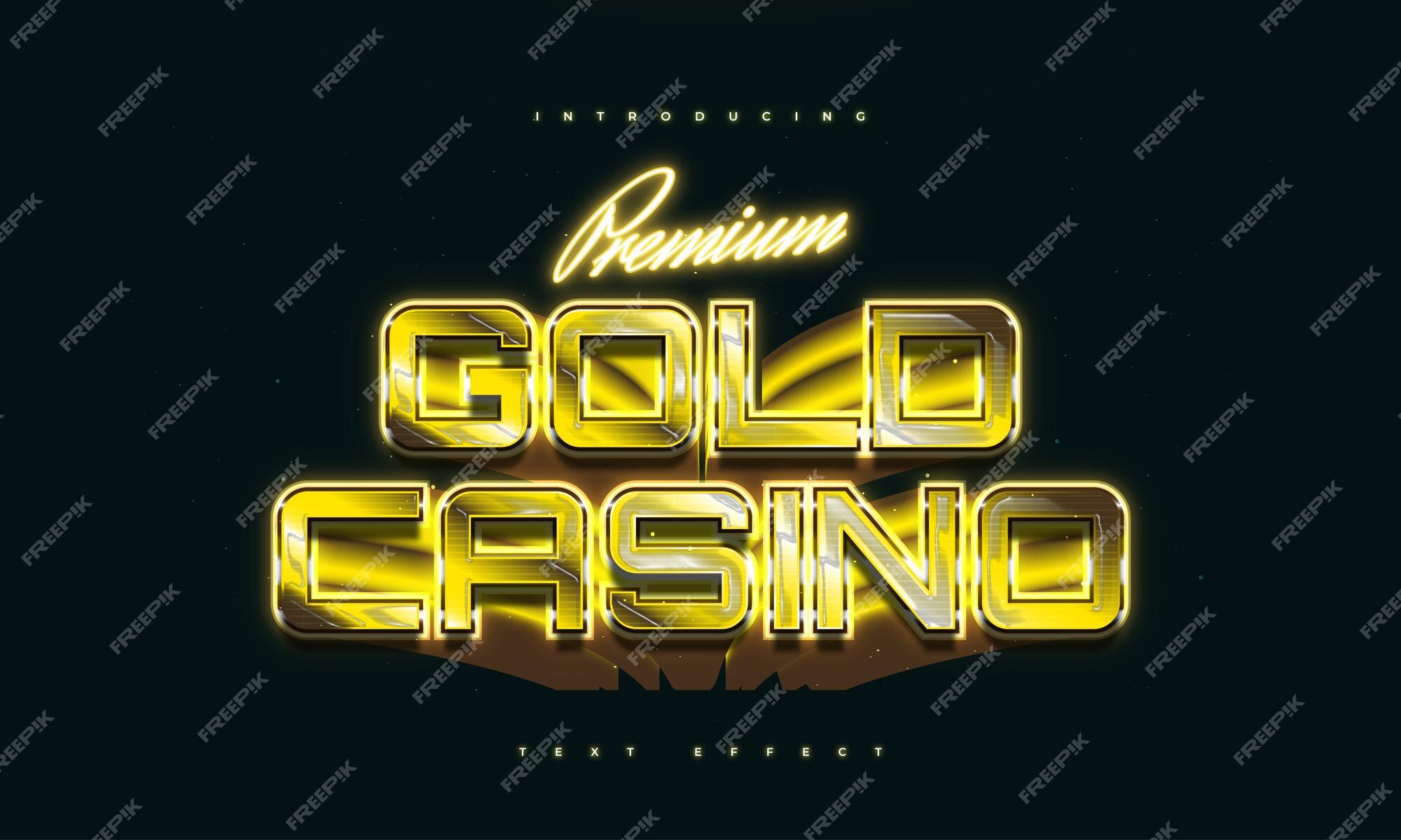 Premium Vector | Gold 80s retro text style with glowing neon and 3d effect Premium Vector | Gold 80s retro text style with glowing neon and 3d effect