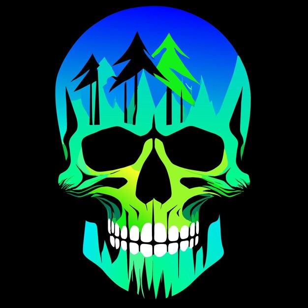 Premium Vector | Gothic vibes intricate skull vector for design brilliance Premium Vector | Gothic vibes intricate skull vector for design brilliance