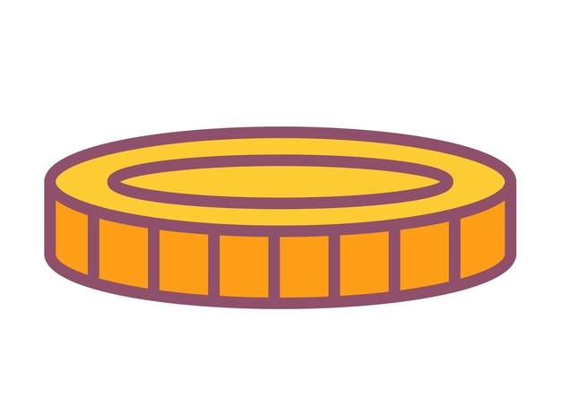 Gouden munten pictogram | Premium Vector Gouden munten pictogram | Premium Vector