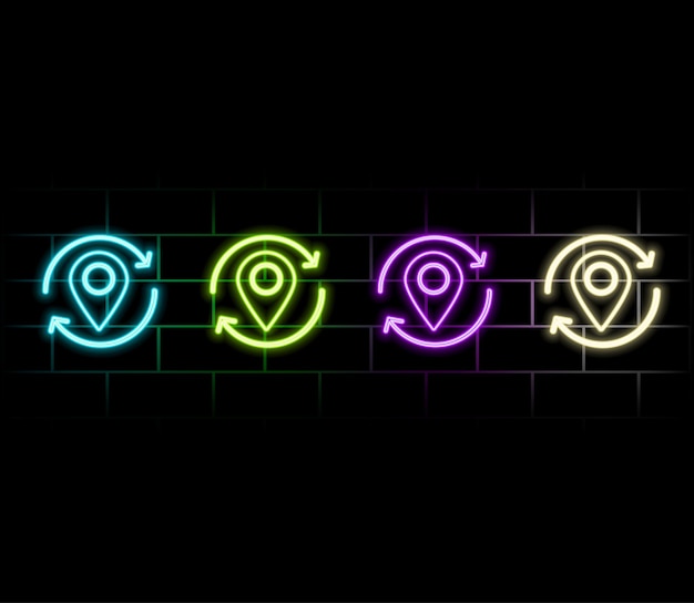 Premium Vector | Gps technology backgroundVector pin icon Gps on dark ... Premium Vector | Gps technology backgroundVector pin icon Gps on dark ...