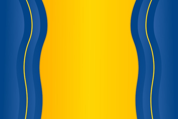 Premium Vector | Gradient abstract blue and yellow vector background design Premium Vector | Gradient abstract blue and yellow vector background design