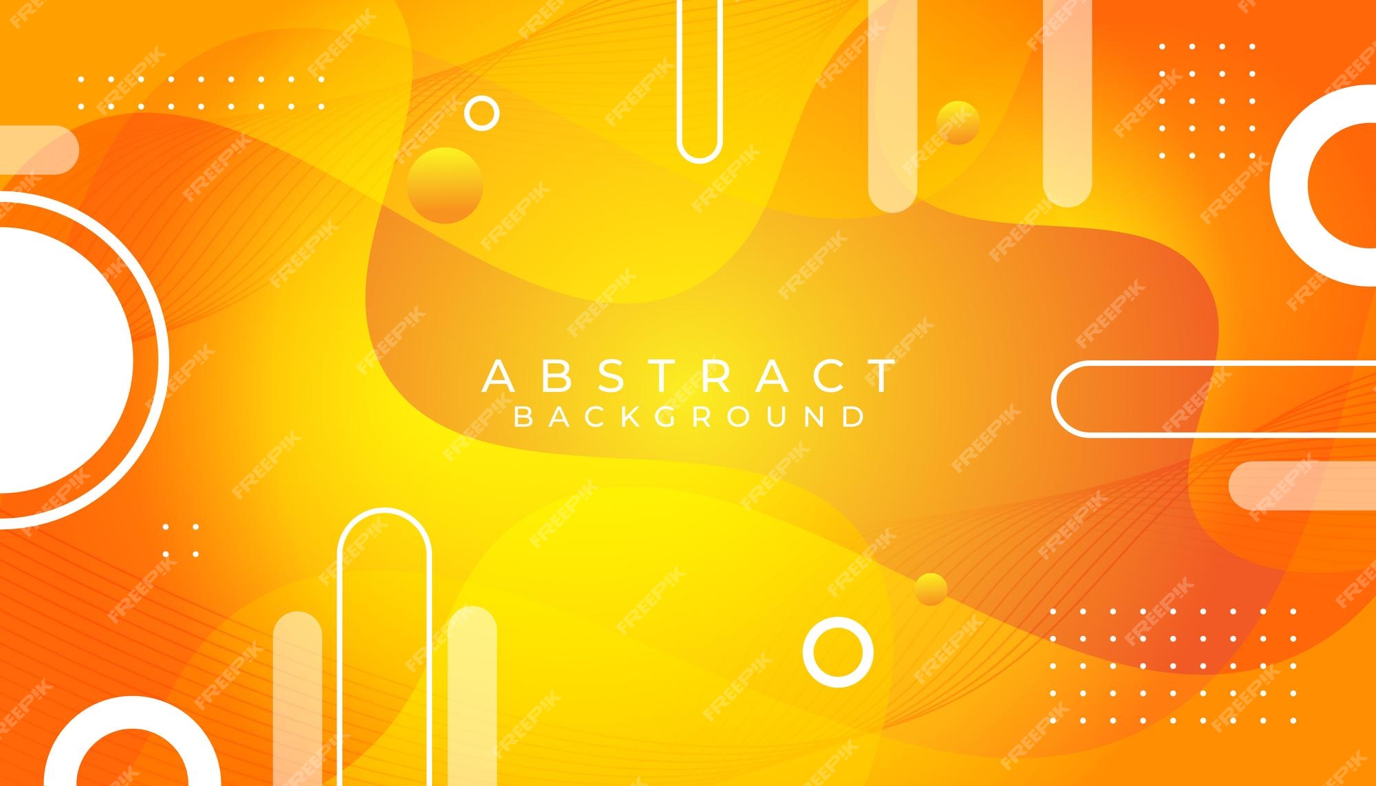Premium Vector | Gradient orange yellow abstract background design Premium Vector | Gradient orange yellow abstract background design