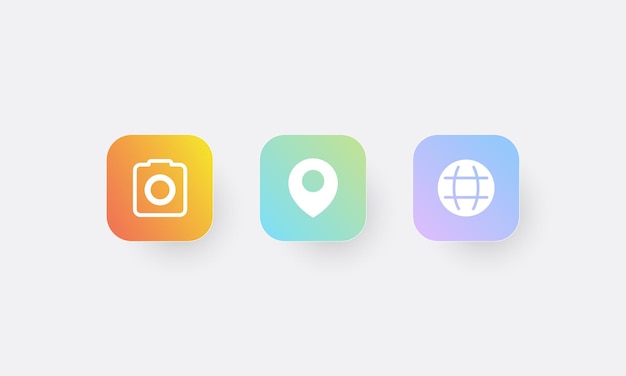 Premium Vector | Gradient vector business icon, information for website ... Premium Vector | Gradient vector business icon, information for website ...