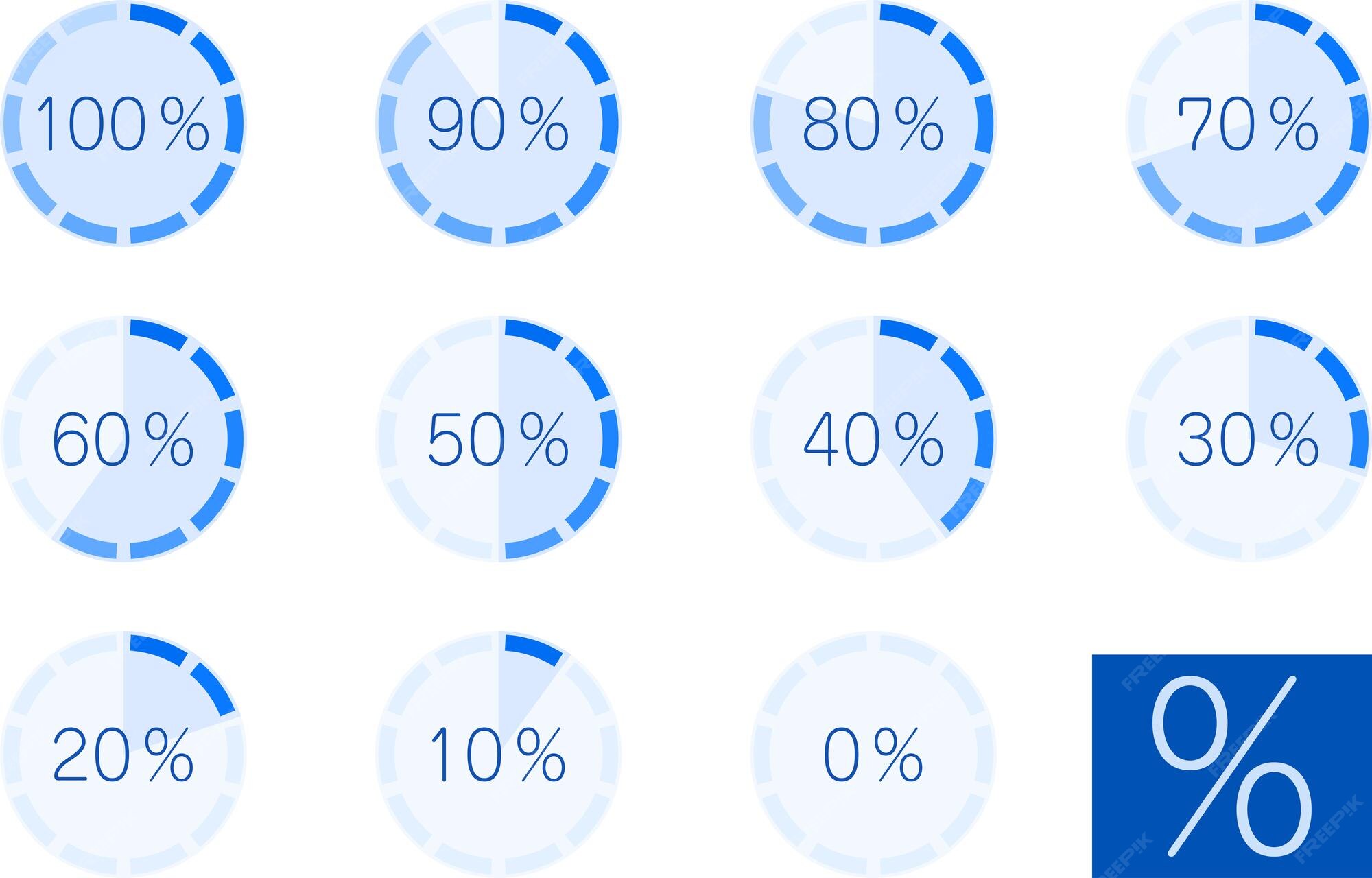 Premium Vector | Graph with memory gauge blue Premium Vector | Graph with memory gauge blue