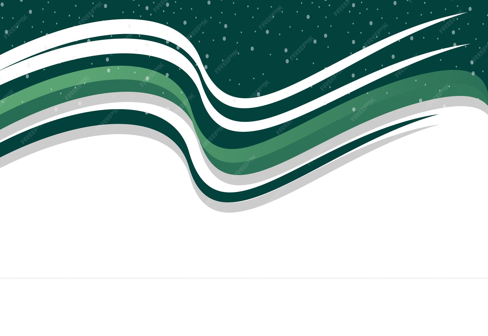 Premium Vector | Green gradient wave abstract banner background Premium Vector | Green gradient wave abstract banner background
