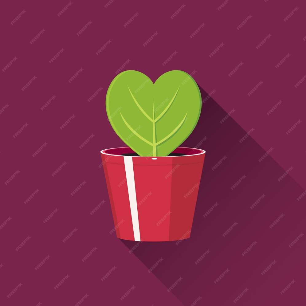 Premium Vector | Green heart Premium Vector | Green heart