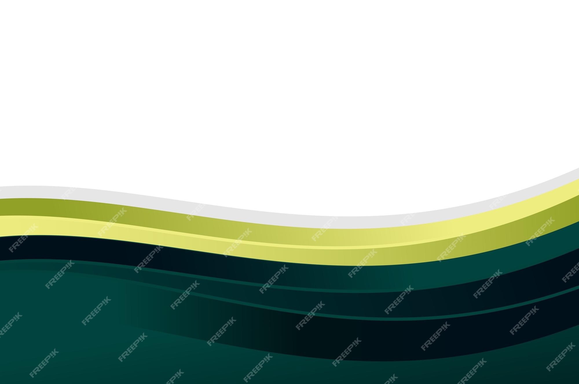 Premium Vector | Green yellow gradient wave abstract banner background Premium Vector | Green yellow gradient wave abstract banner background