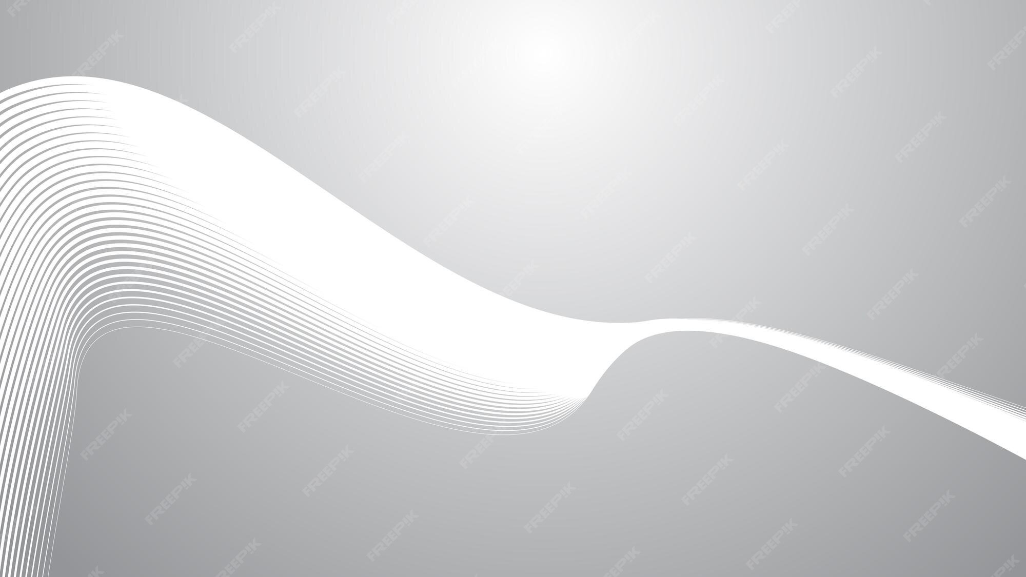 Premium Vector Grey Gradient With Curve Line Abstract Background Vector Image For Backdrop Or