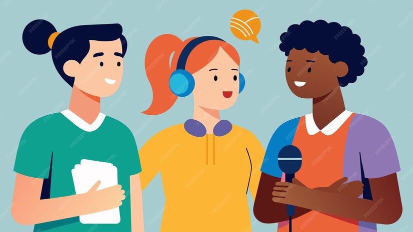 Premium Vector | A group of passionate young athletes discussing the ... Premium Vector | A group of passionate young athletes discussing the ...