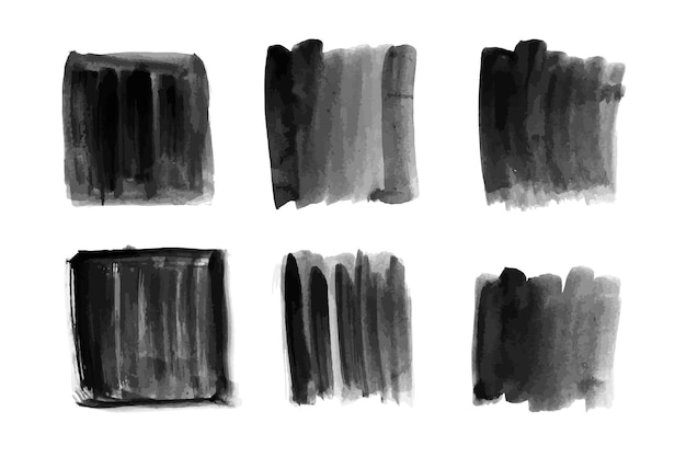 Premium Vector | Grunge square frames set black shaded shapes for ... Premium Vector | Grunge square frames set black shaded shapes for ...