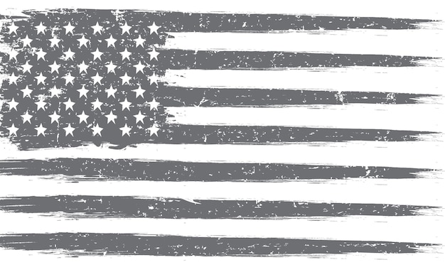 Premium Vector | Grunge vintage american flag Premium Vector | Grunge vintage american flag