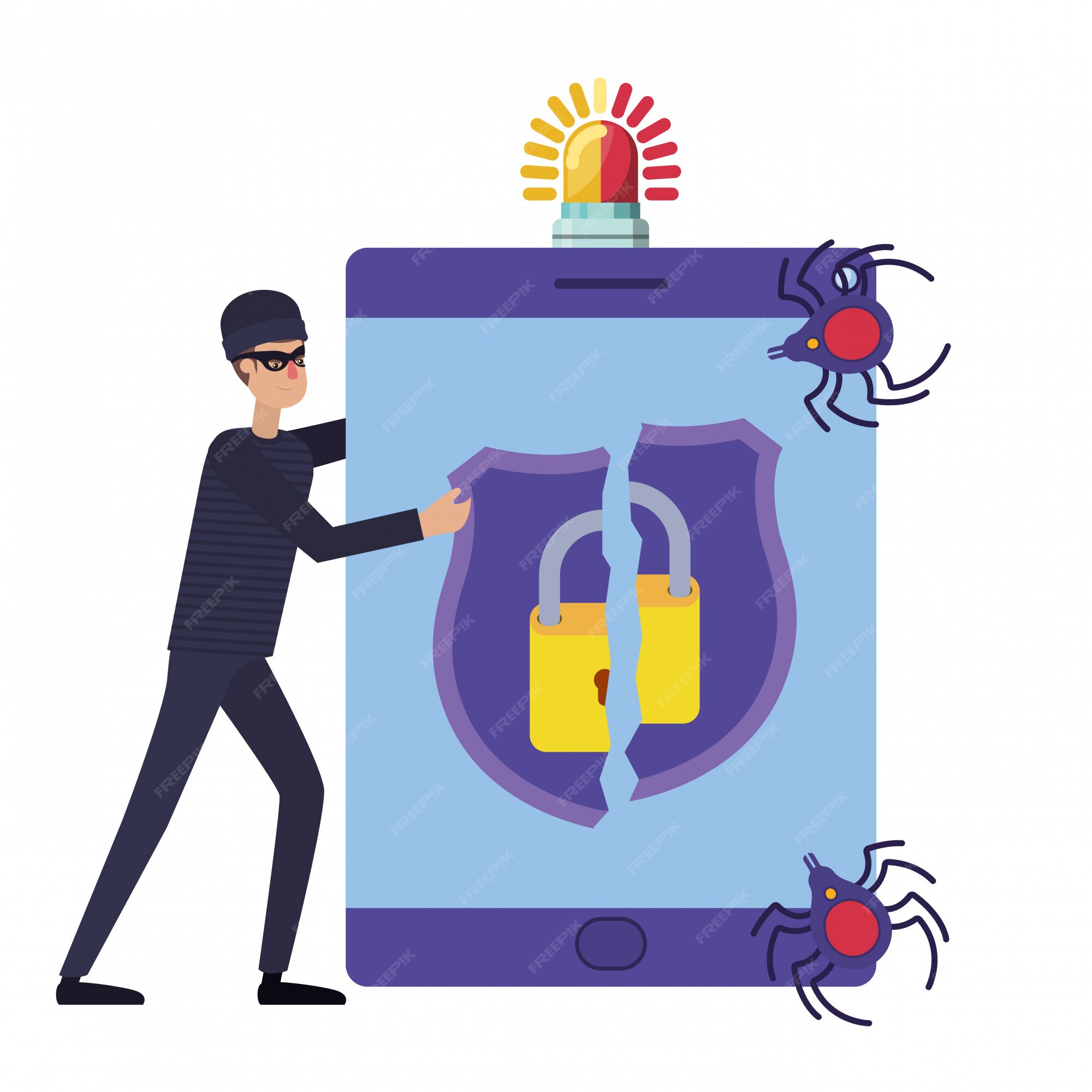 Premium Vector | Hacker stealing information avatar character Premium Vector | Hacker stealing information avatar character