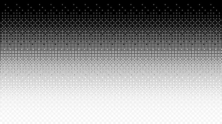 하프톤 패턴 배경 도트 질감 추상 벡터 블랙 그라데이션 Dotwork 도트 그라데이션 배경 하프톤 패턴의 기하학적 Dotwork 그리드 프리미엄 벡터