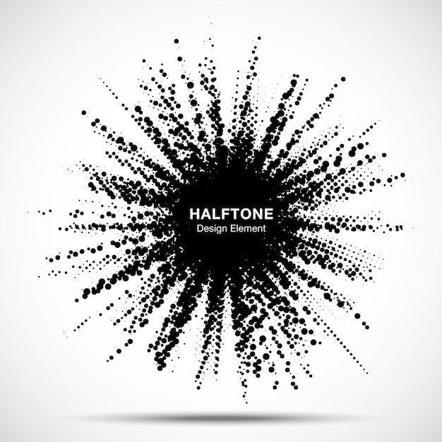Premium Vector | Halftone star Grunge spot border using halftone circle ... Premium Vector | Halftone star Grunge spot border using halftone circle ...
