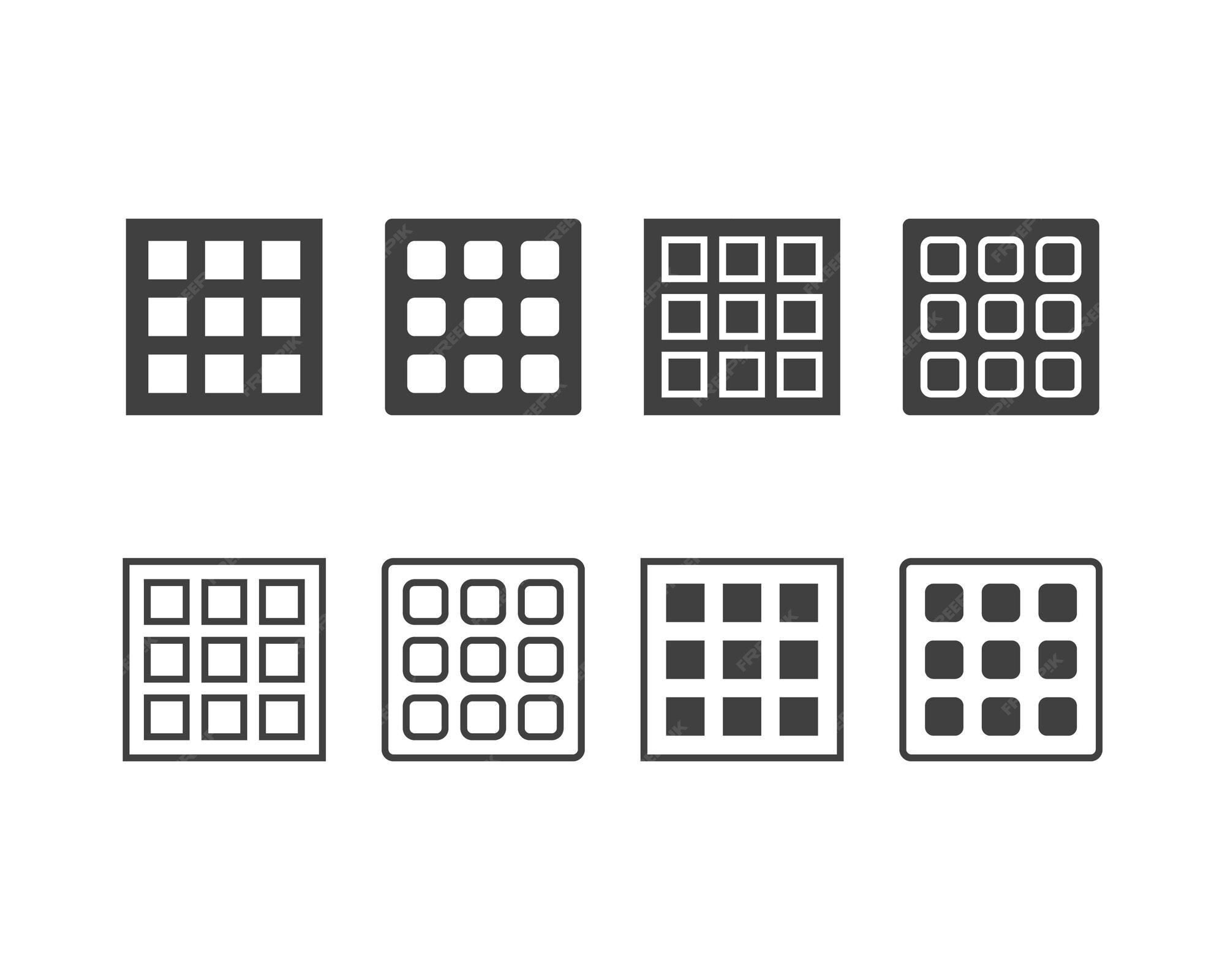 Premium Vector Hamburger Menu Icon Buttons Website Ui Navigation Mobile App Design Elements