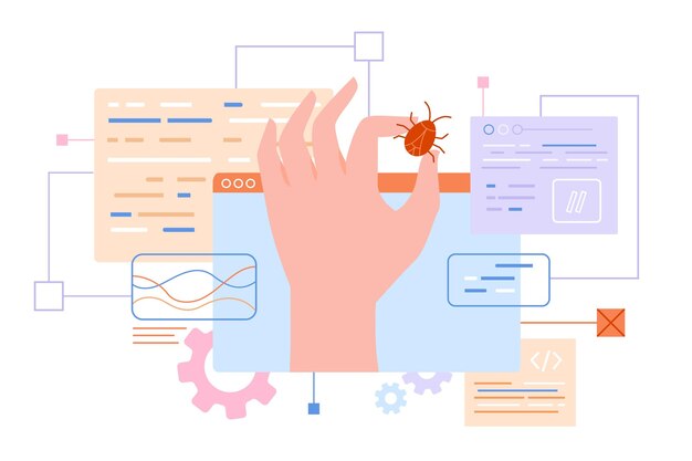 Bug Fix Graphic Vectors & Illustrations for Free Download