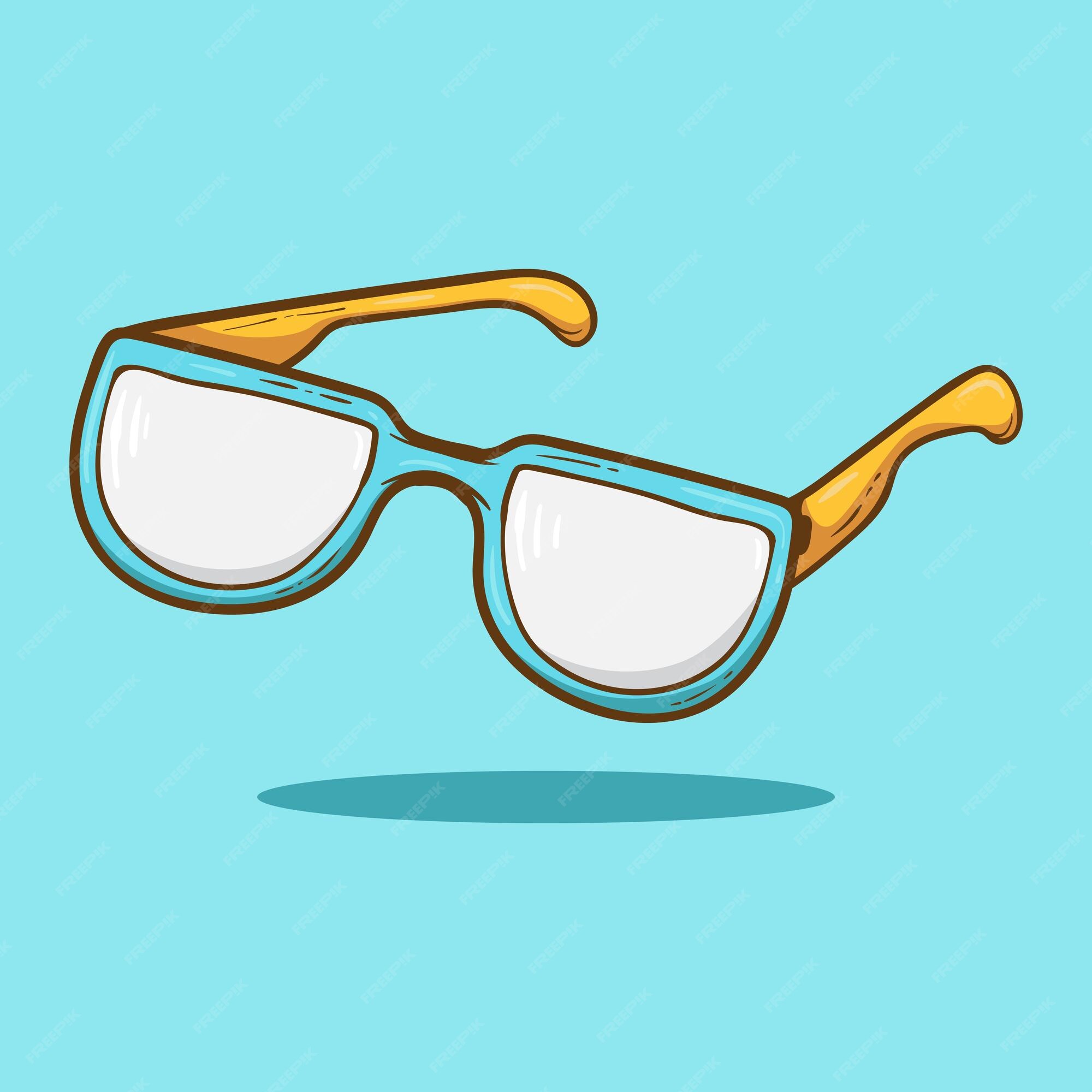 Premium Vector Hand Drawn Glasses Hand Drawn Style Vector Illustrations