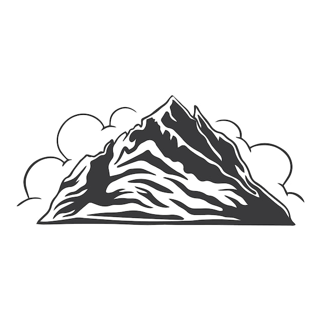 Hand drawn mountain range | Premium AI-generated vector Hand drawn mountain range | Premium AI-generated vector