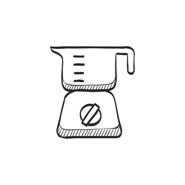 Premium Vector | Hand drawn sketch icon juicer Premium Vector | Hand drawn sketch icon juicer
