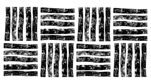 Premium Vector | Hand painted seamless pattern with various vertical ... Premium Vector | Hand painted seamless pattern with various vertical ...