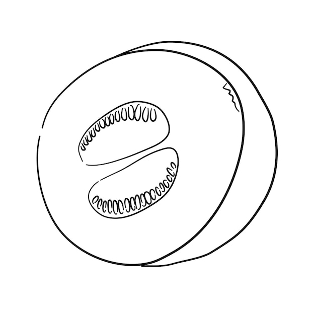 Premium Vector | Handdrawn black sketch of a cauliflower in a doodle ... Premium Vector | Handdrawn black sketch of a cauliflower in a doodle ...