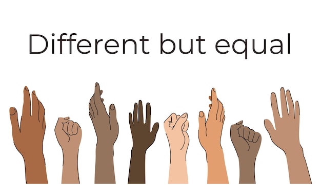Premium Vector | Hands of diverse group of people putting together and ... Premium Vector | Hands of diverse group of people putting together and ...