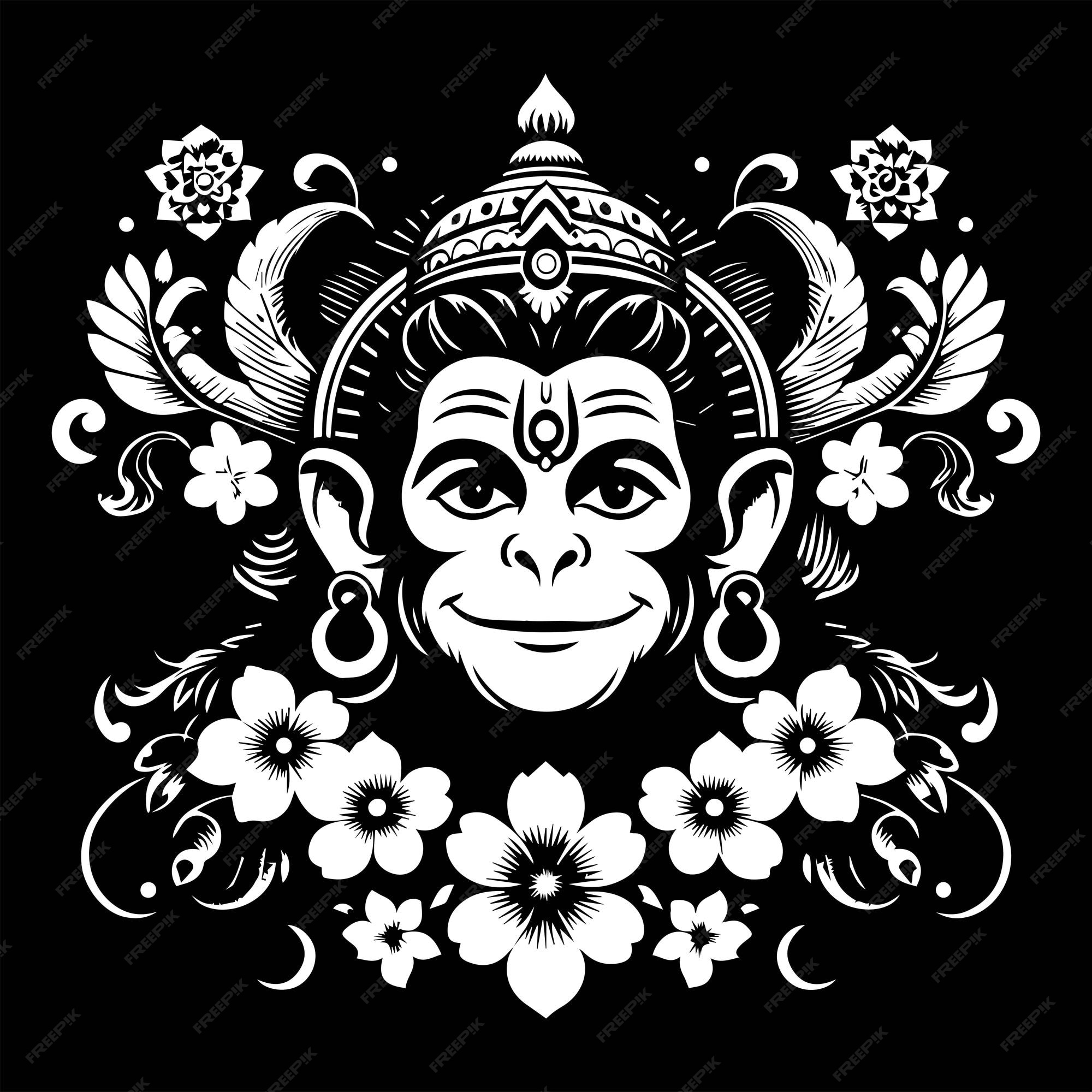 Premium Vector | Hanuman Jayanti vector design illustration Premium Vector | Hanuman Jayanti vector design illustration