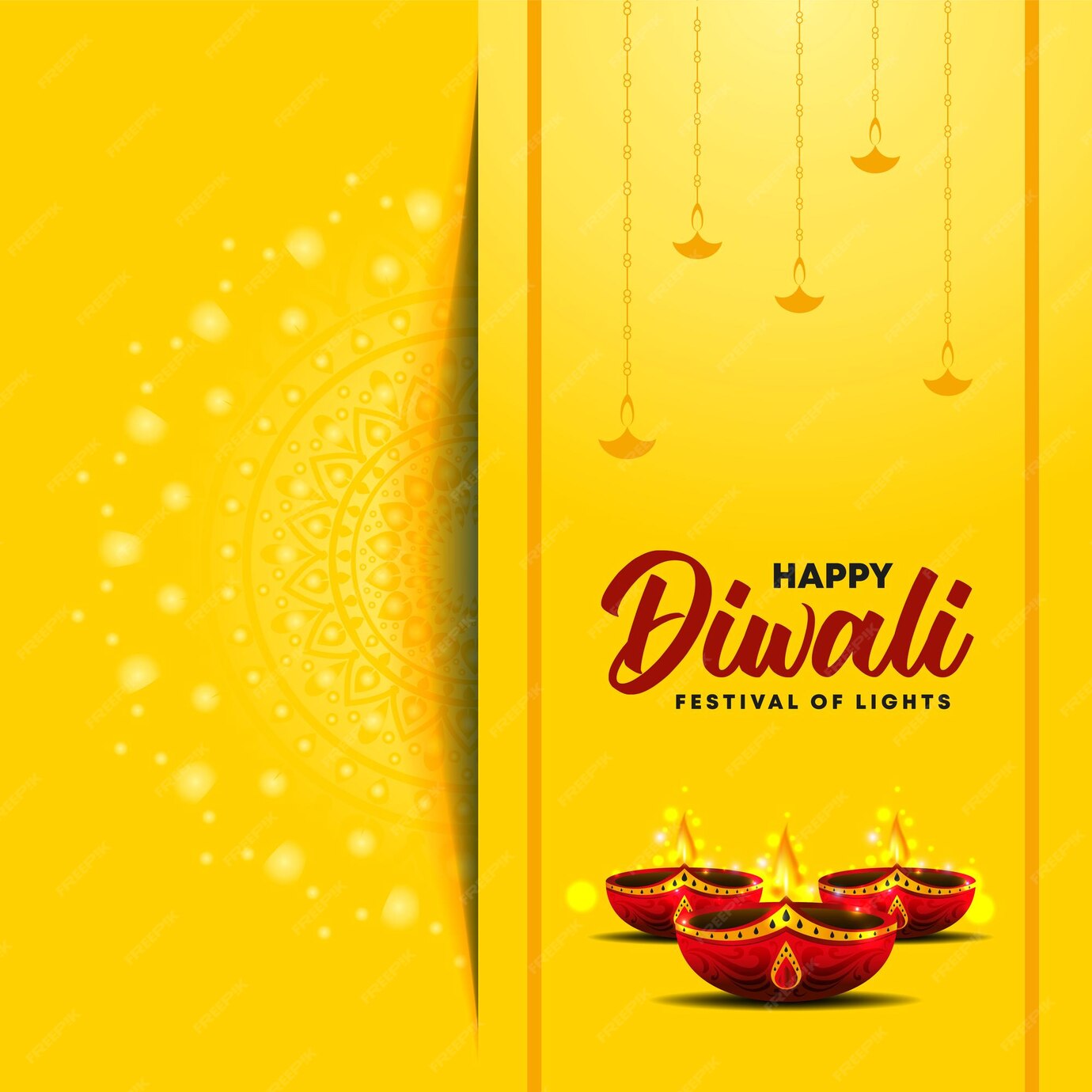 Premium Vector Happy Diwali Background L Diwali Festival Banner L Elegant Happy Diwali Social