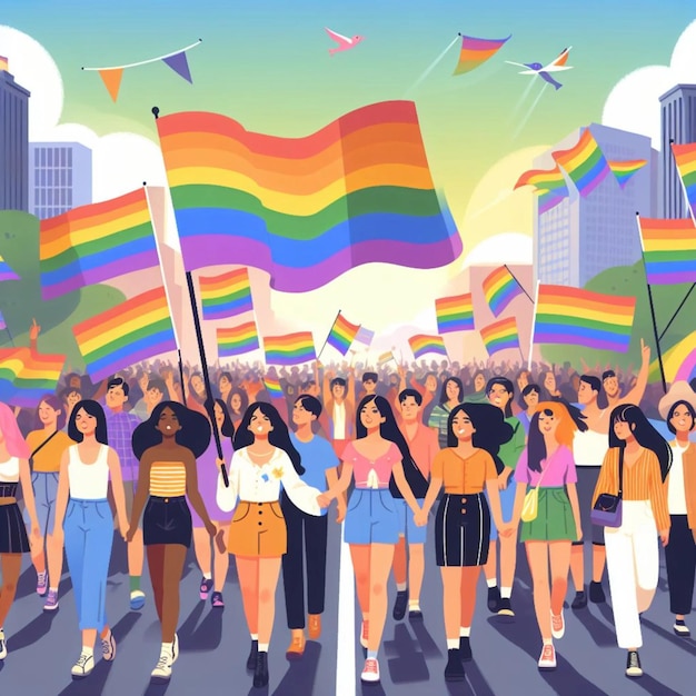 Premium Vector | Happy pride month banner design LGBTQ celebrating ... Premium Vector | Happy pride month banner design LGBTQ celebrating ...