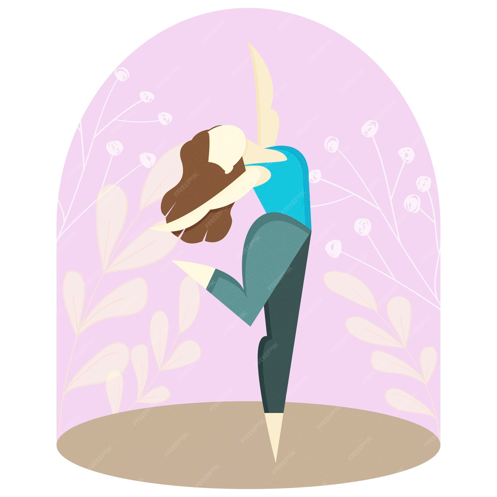 Premium Vector Happy Woman Dancing Hobby Active Lifestyle Vector