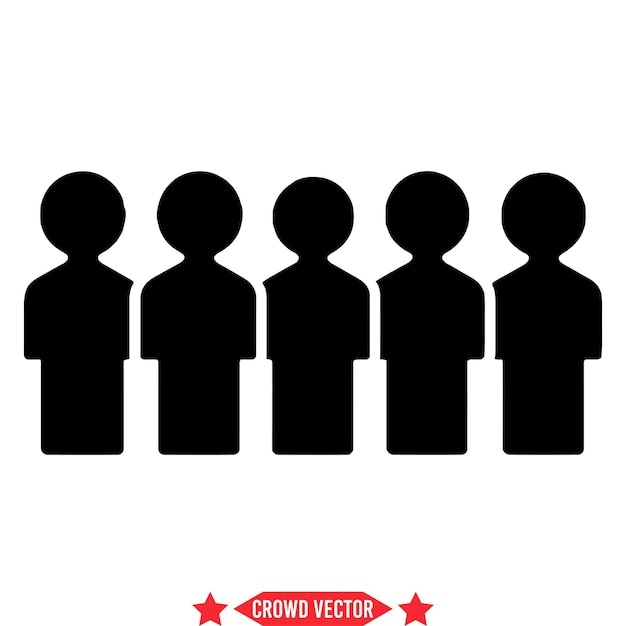 Premium Vector | Harmony in Motion Vector Crowd Silhouette Collection ... Premium Vector | Harmony in Motion Vector Crowd Silhouette Collection ...