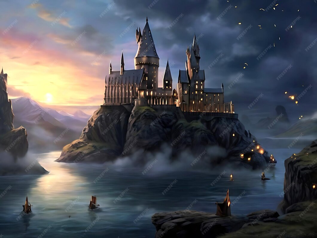 Premium Vector Harry Potter Concept Art Design
