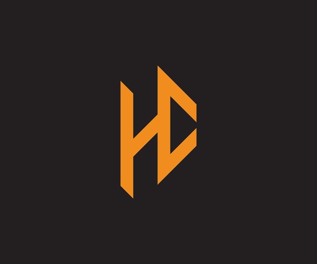 Premium Vector | Hc letter and hc letter combine logo emblem monogram ... Premium Vector | Hc letter and hc letter combine logo emblem monogram ...
